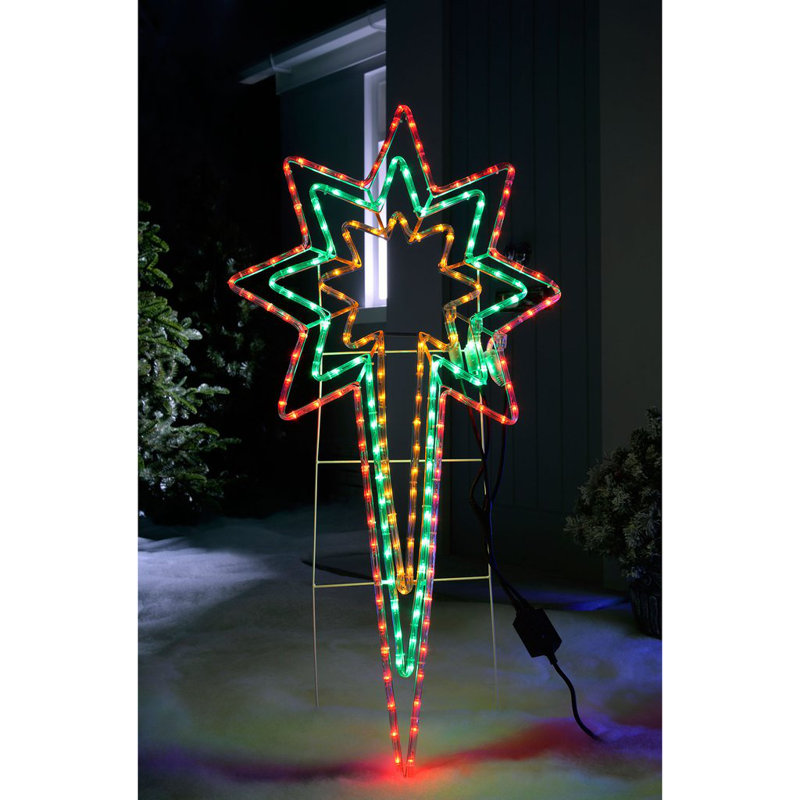 The Seasonal Aisle Animated North Star LED Lighted Display | Wayfair.co.uk