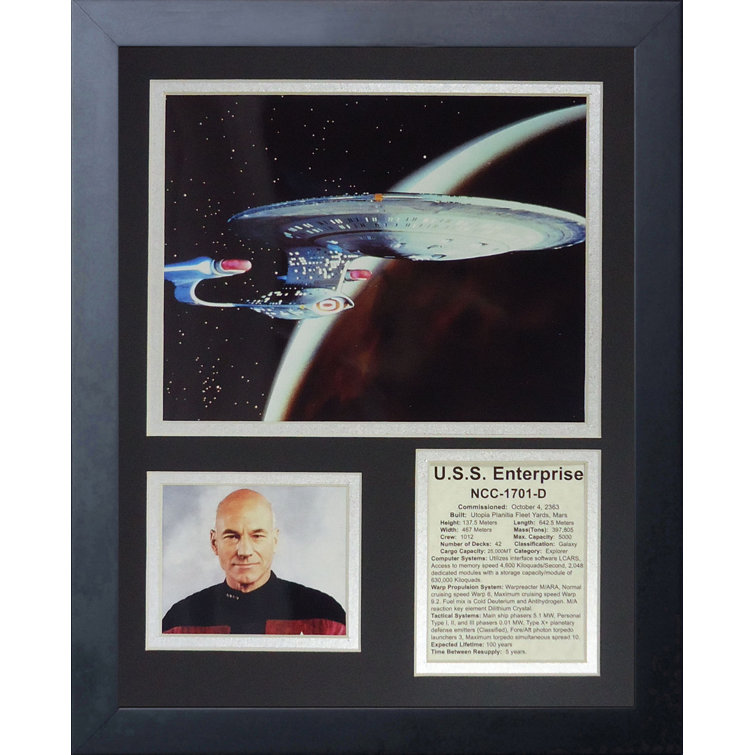 Legends Never Die Star Trek Picture Frame Memorabilia & Reviews ...