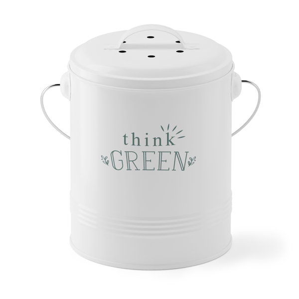 Barnyard Designs Kitchen Compost Bin Kitchen Counter Indoor Compost Bin ...