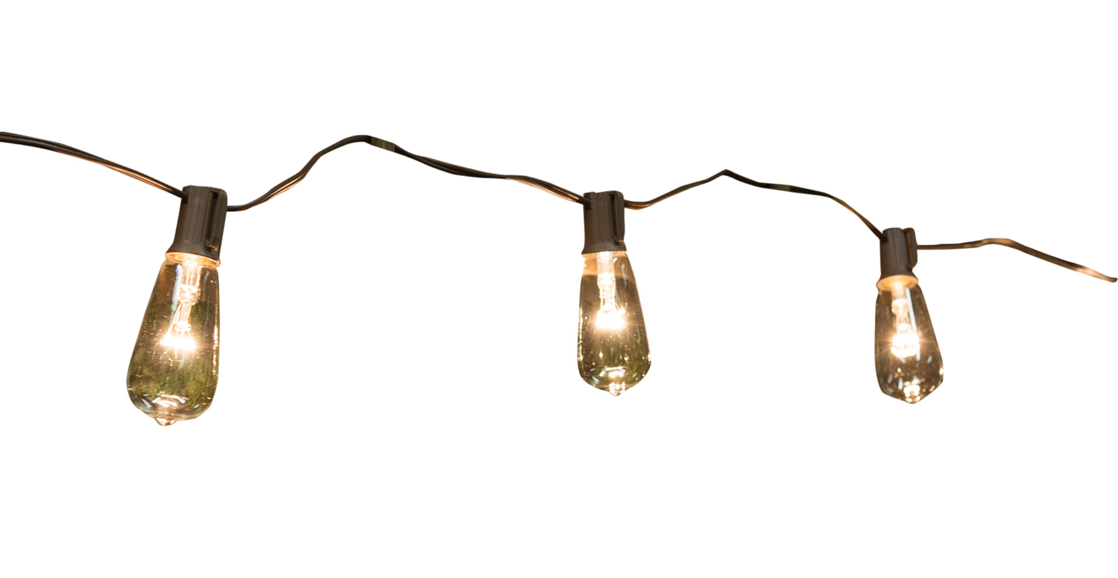 CraftHouseDesigns 120'' 10 - Bulb Standard String Light (End to End ...