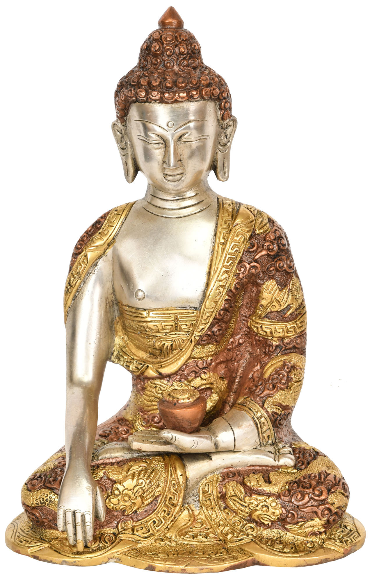 Bungalow Rose Lord Buddha In Mara Vijay Mudra (Tibetan Buddhist Deity ...