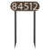 Montague Metal Products Oblong 1-Line Lawn Address Sign | Wayfair