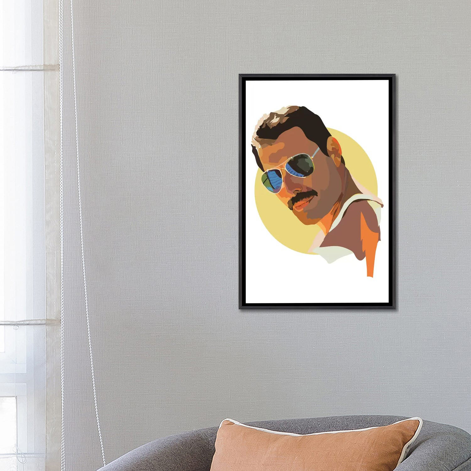 East Urban Home Freddie Mercury by Anna Mckay - Graphic Art | Wayfair