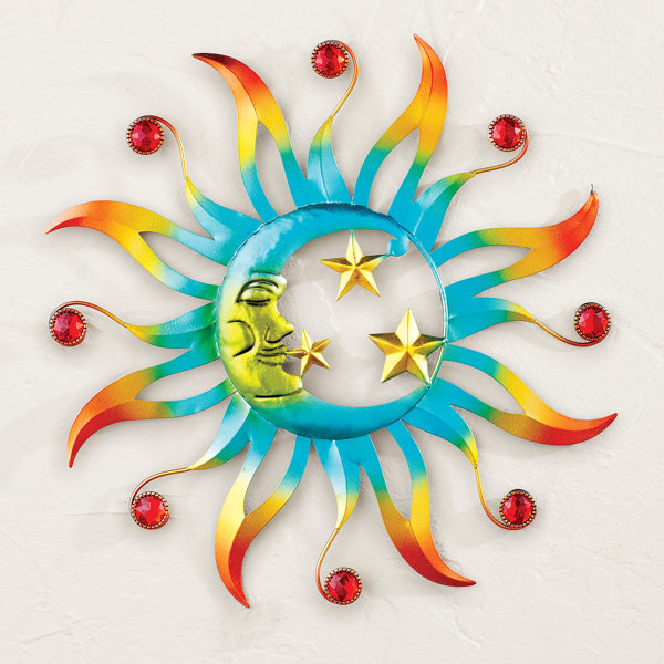 Sun-metal-sculpture | Wayfair