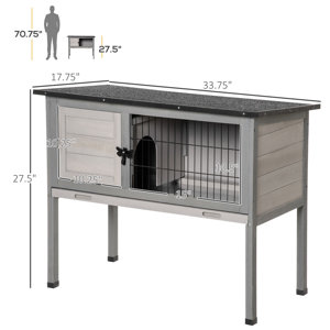Tucker Murphy Pet™ Thane Weather Resistant Hutch with Ramp & Reviews ...