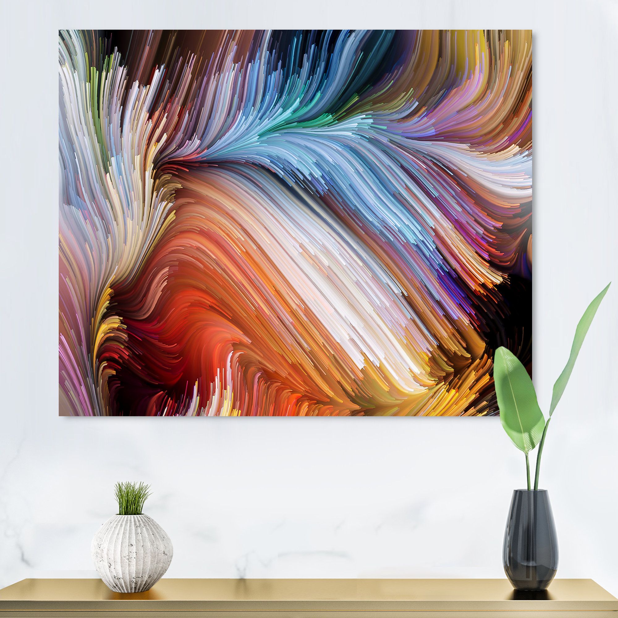 Wrought Studio Reality Of Liquid Art II - on | Wayfair