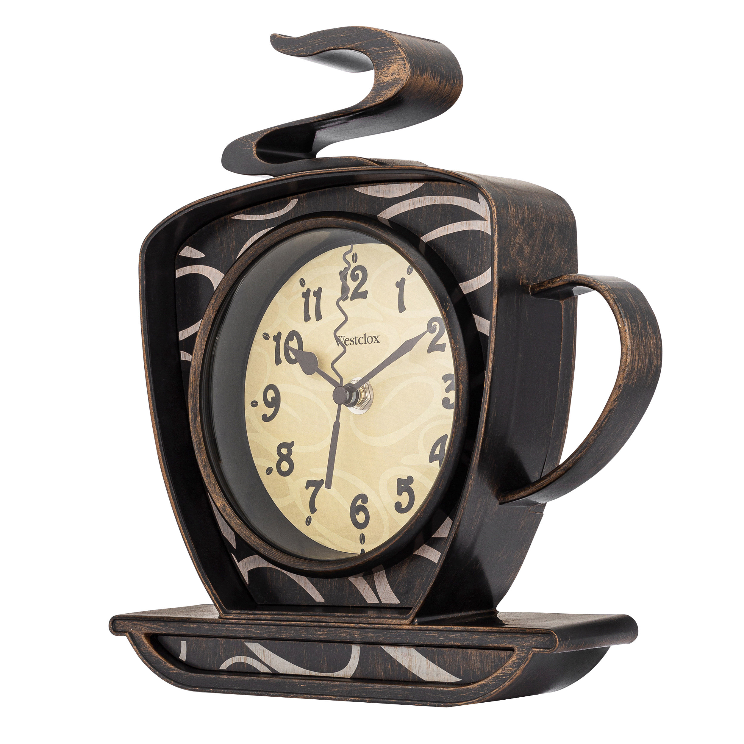 Ebern Designs Fresnel Coffee Mug Wall Clock & Reviews | Wayfair