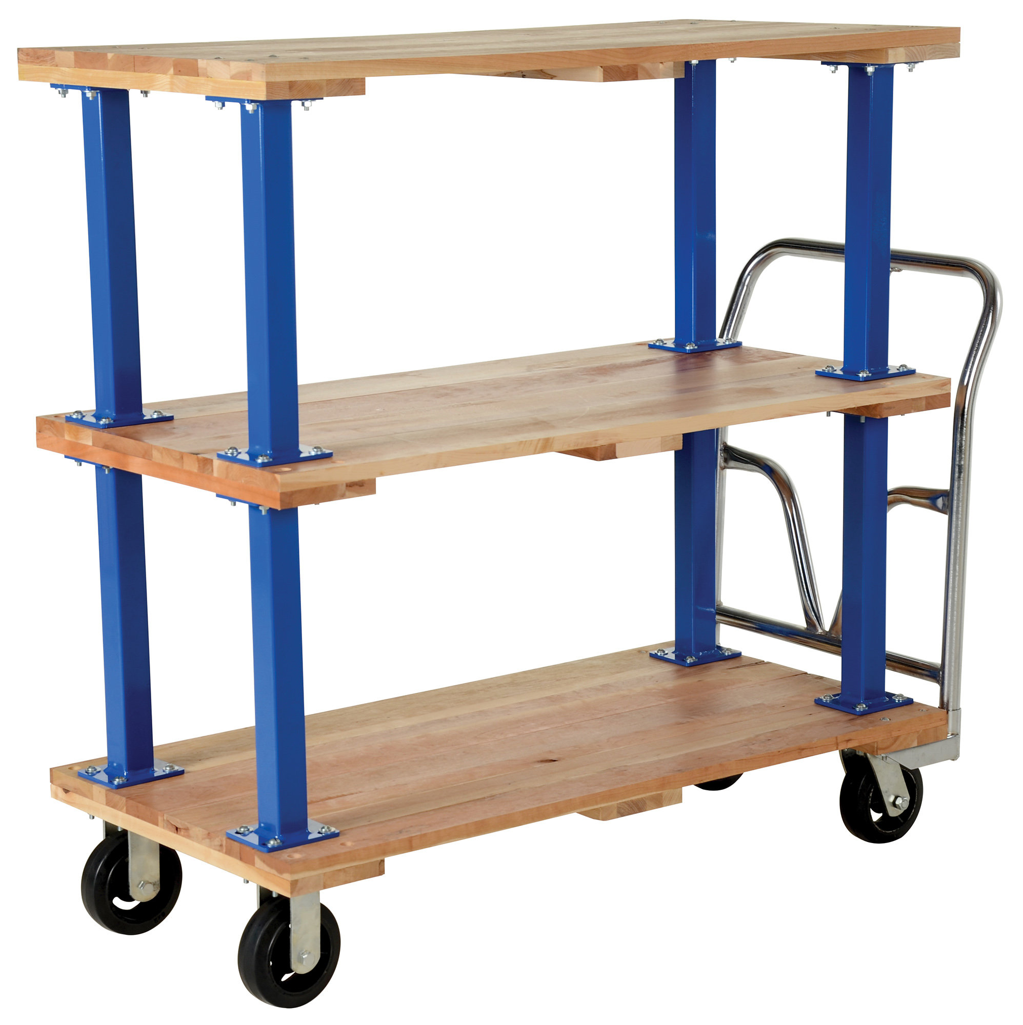 Vestil Triple Deck Platform Utility Cart | Wayfair