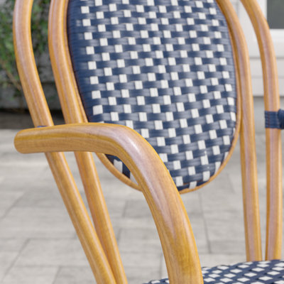 Sand & Stable Pim Patio Dining Arm Chair & Reviews | Wayfair