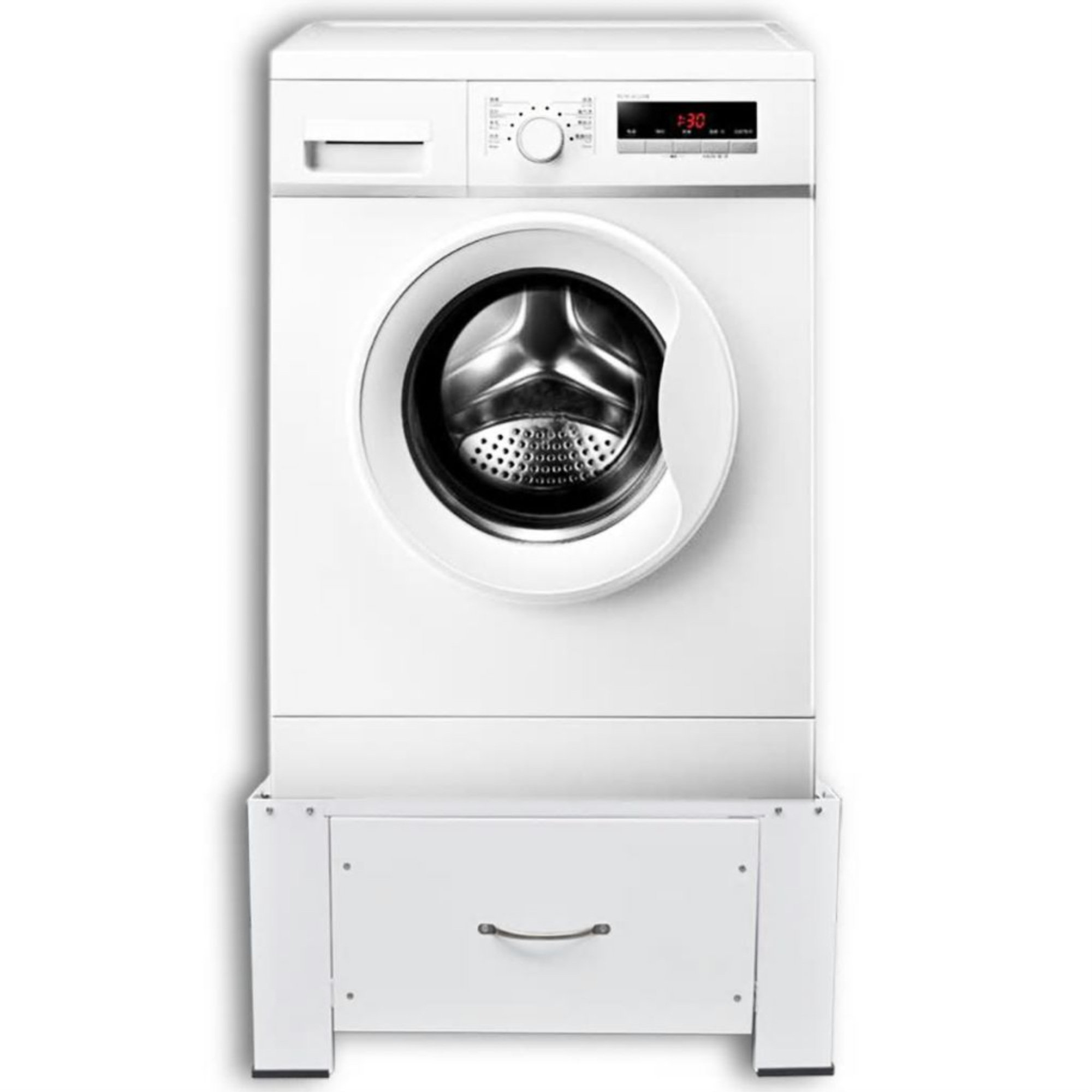 Vidaxl Washing Machine Pedestal With Drawer | Wayfair