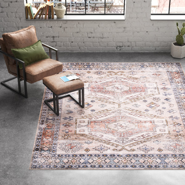 Blue Elephant Otis Orange/Grey Rug & Reviews | Wayfair.co.uk