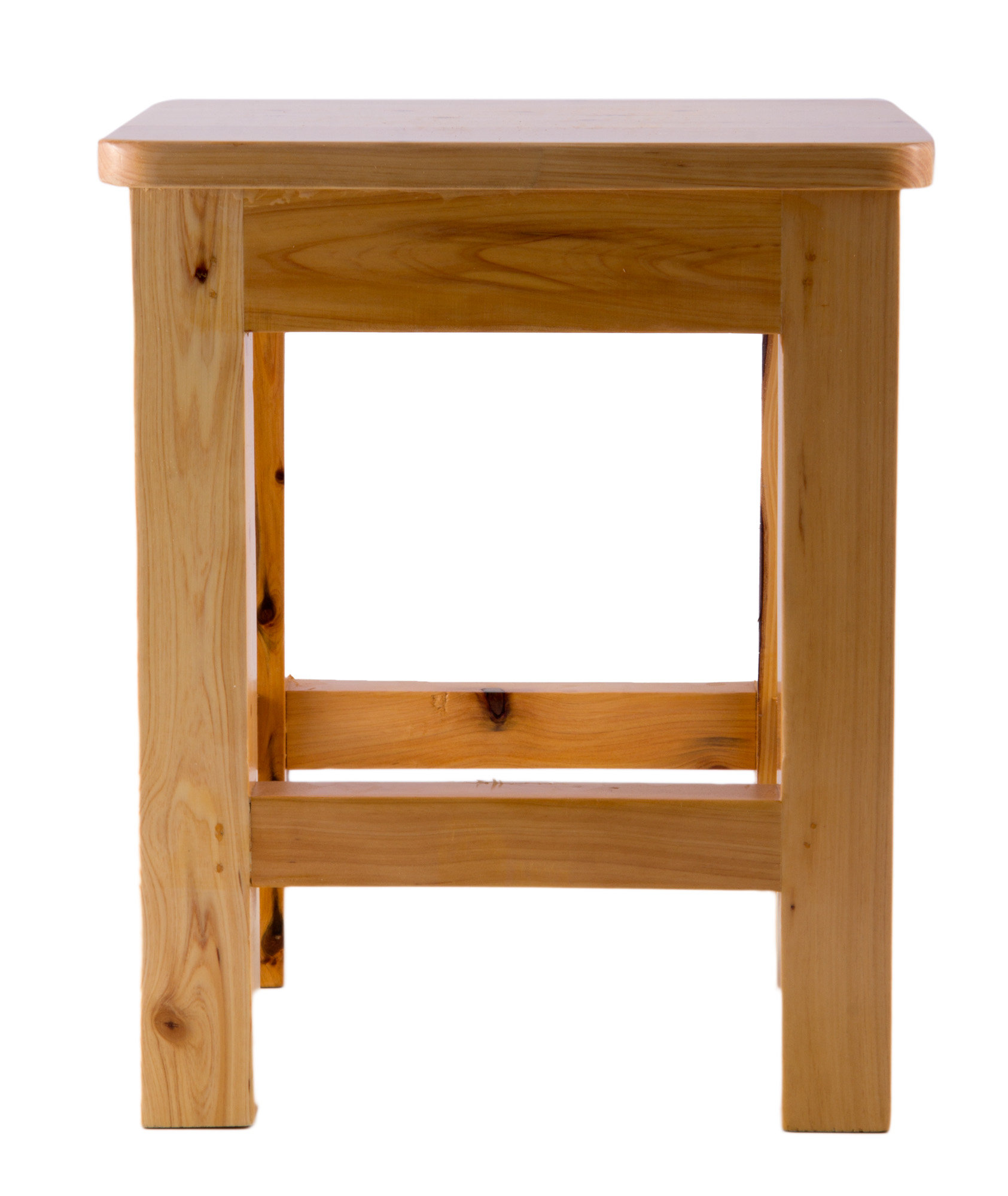 Alfi Brand 11.75'' Tall Solid Wood Utility Stool & Reviews | Wayfair