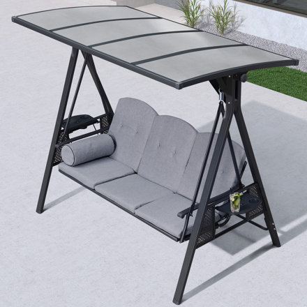 Wayfair | Wood Porch Swings You'll Love in 2022