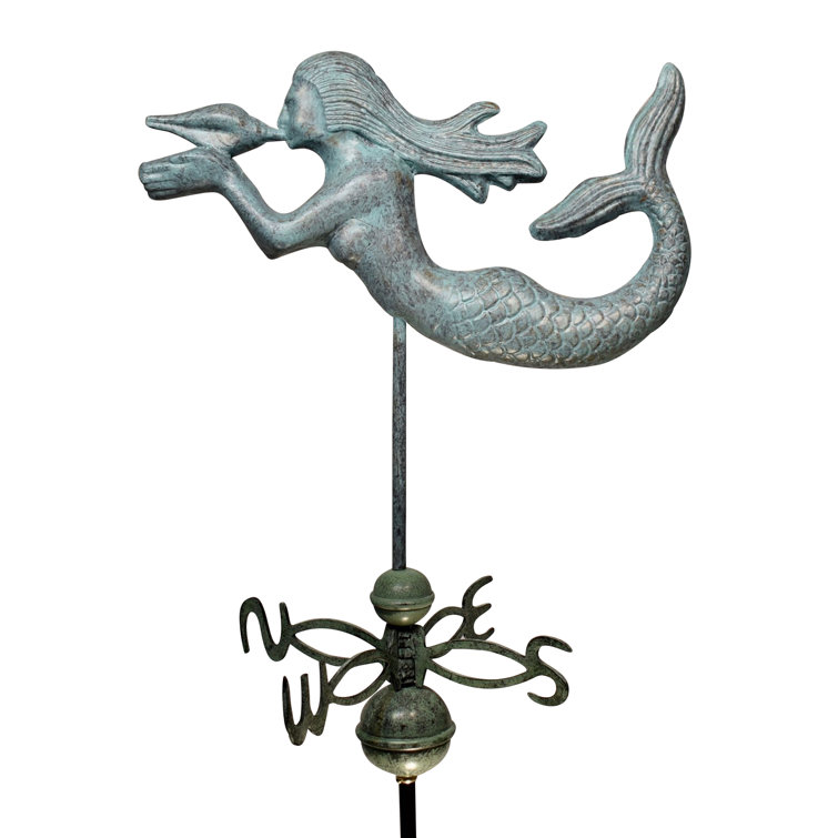 Dovecove Mermaid Weathervane | Wayfair