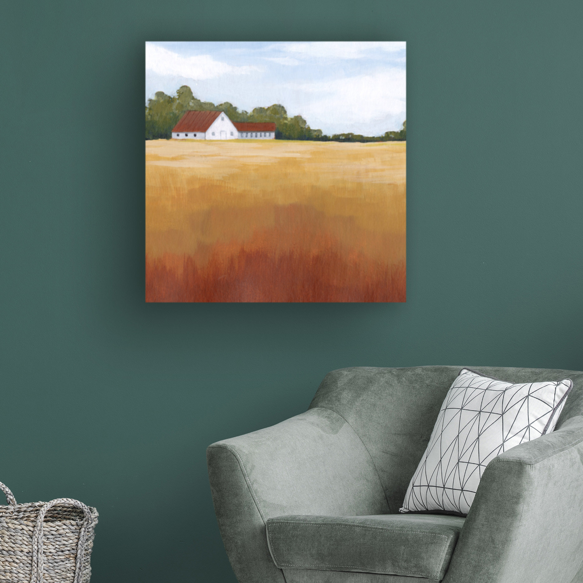 August Grove® Prairie Premise I by Grace Popp - Wrapped Canvas Painting ...