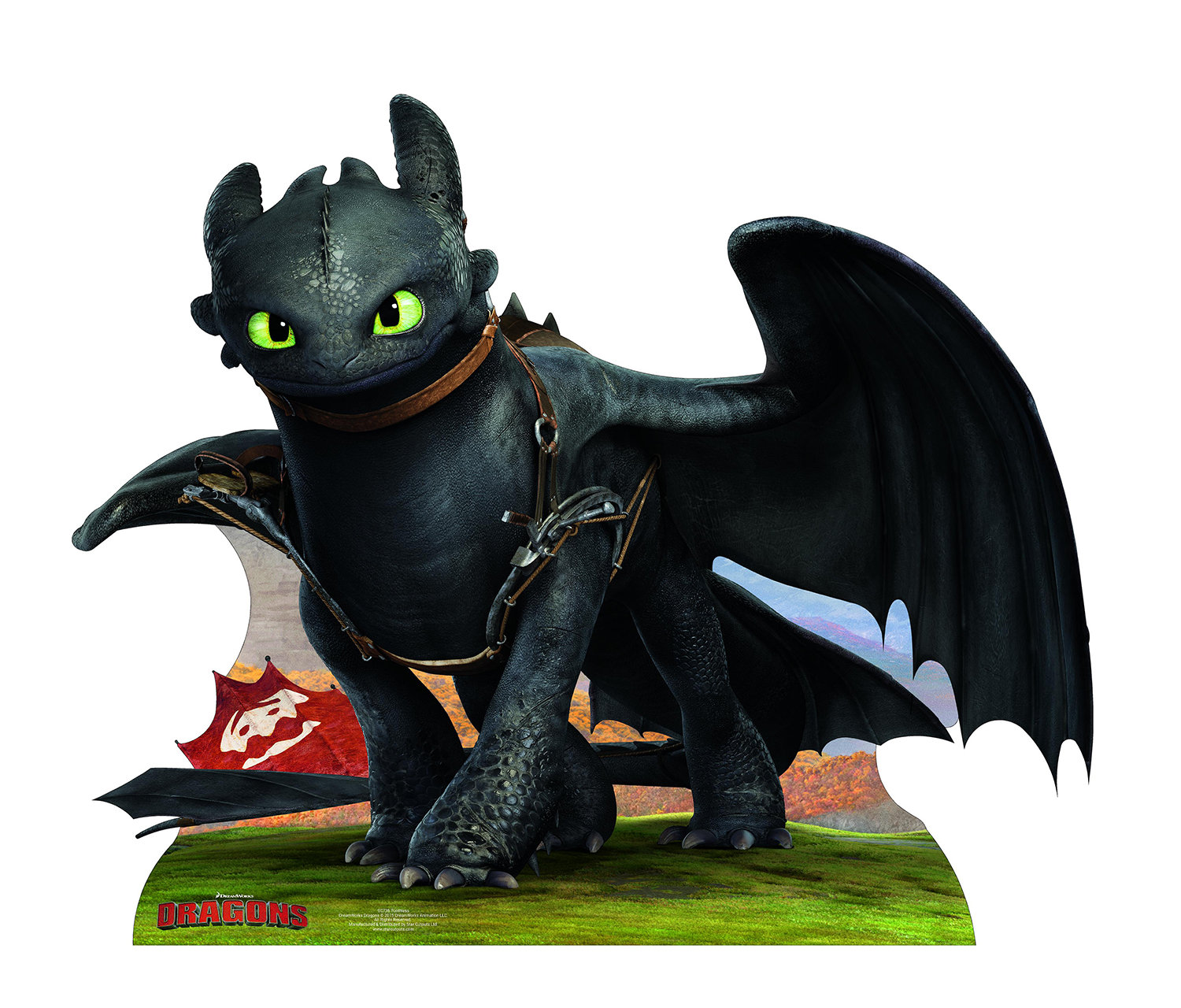 Star Cutouts Toothless Cardboard Standup | Wayfair
