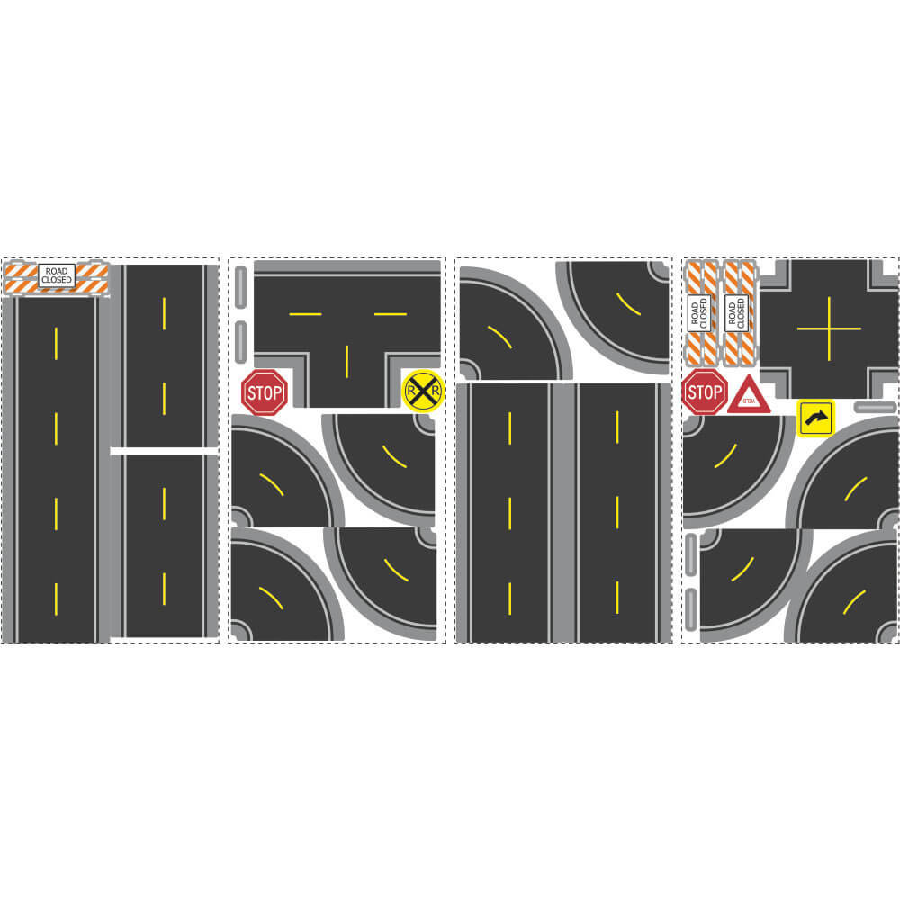 Wallhogs Build-a-Road Wall Decal | Wayfair