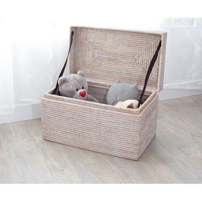 Birch Lane™ Lancaster Wicker Trunk & Reviews | Wayfair