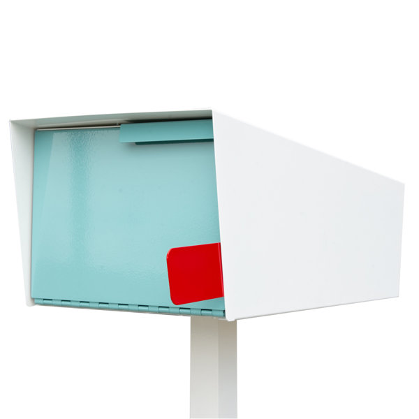 ModernMailbox Modern Post Mounted Mailbox & Reviews | Wayfair