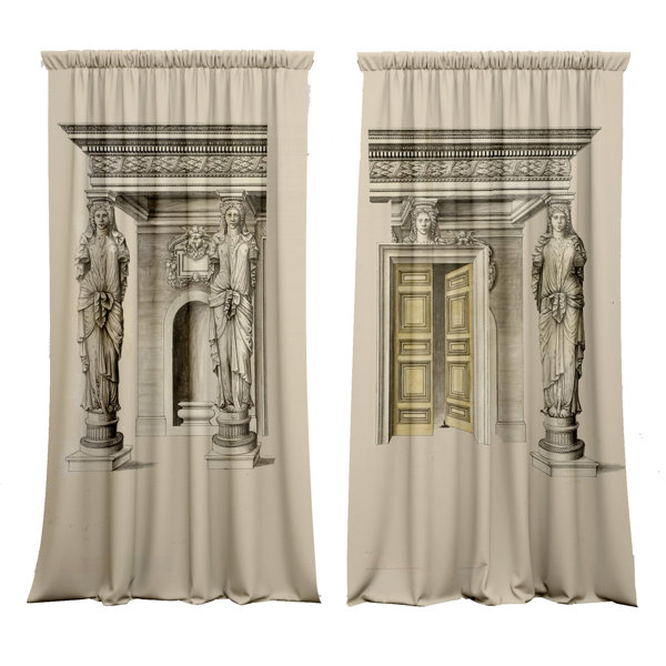 Sowe Blackout Slot Top Sliding Panel Pair | Wayfair.co.uk