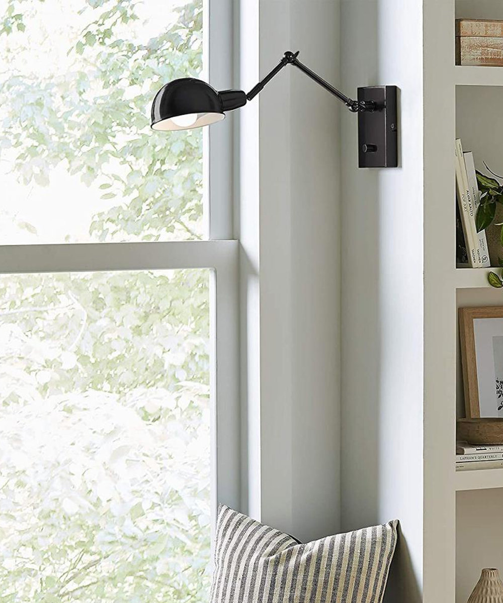Latitude Run® Steel Swing Arm Sconce | Wayfair