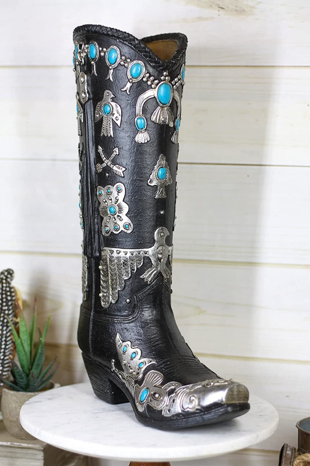 Bungalow Rose Ebros Rustic Southwestern Aztec Eagles And Arrows With ...