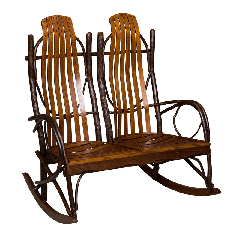Loon Peak Queener Double Rocking Chair | Wayfair