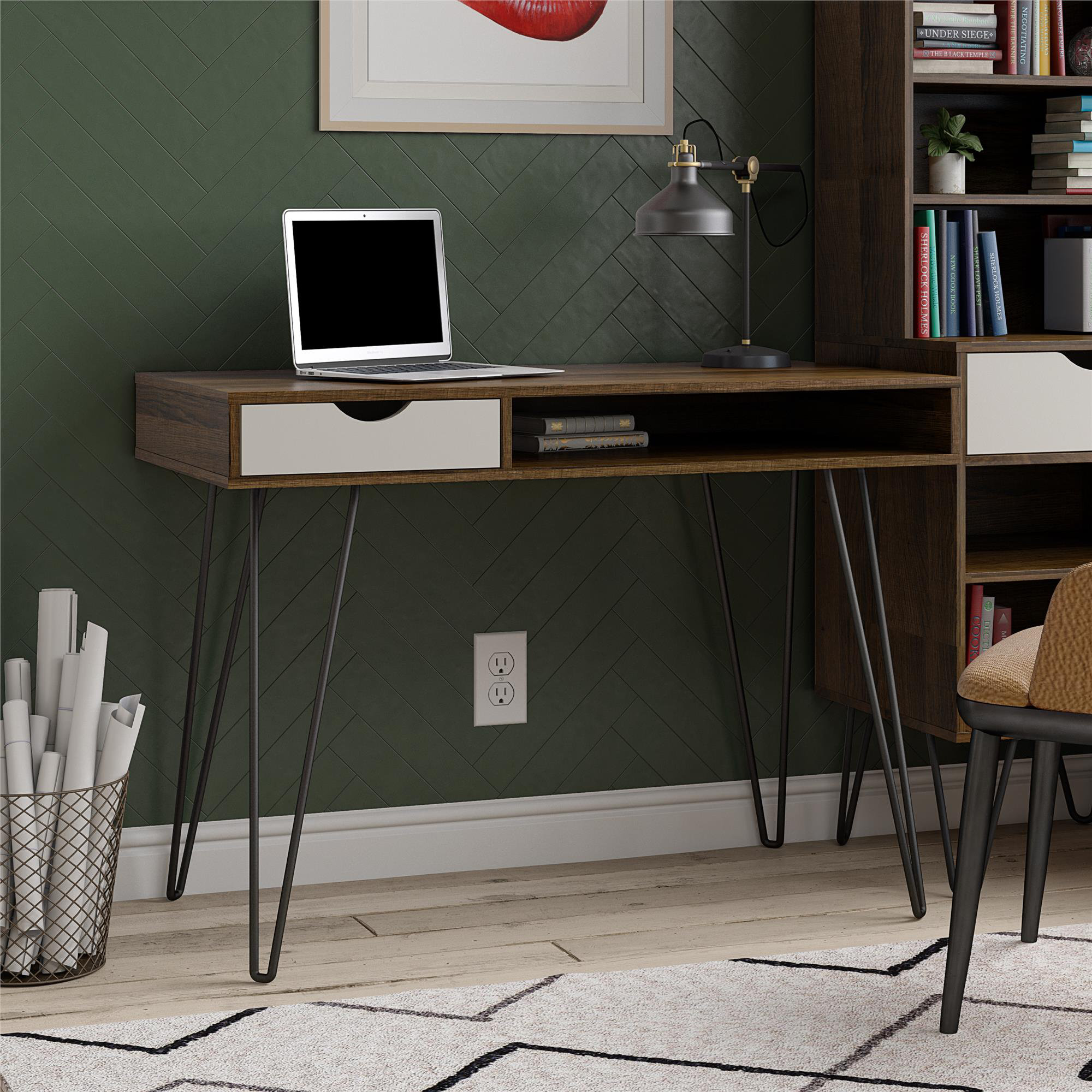 Mercury Row Veney 106Cm W Rectangular Writing Desk & Reviews | Wayfair ...