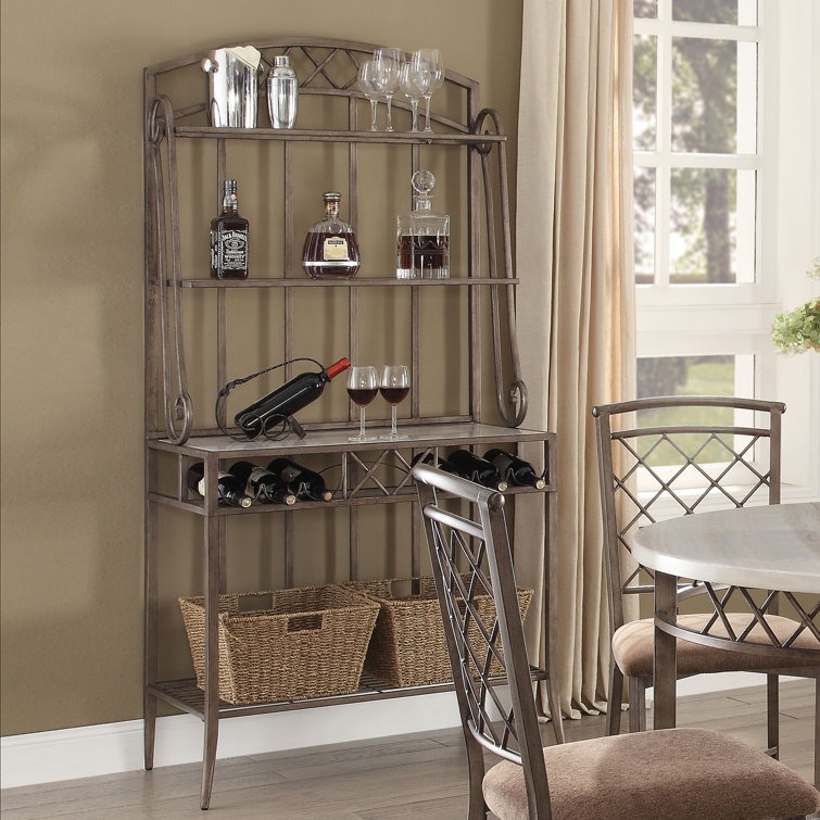 Lark Manor Dimas 35'' Steel Standard Baker's Rack & Reviews | Wayfair.ca
