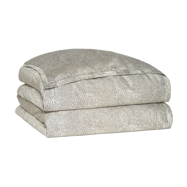 Eastern Accents Ezra Smoke Reversible Comforter & Reviews | Wayfair