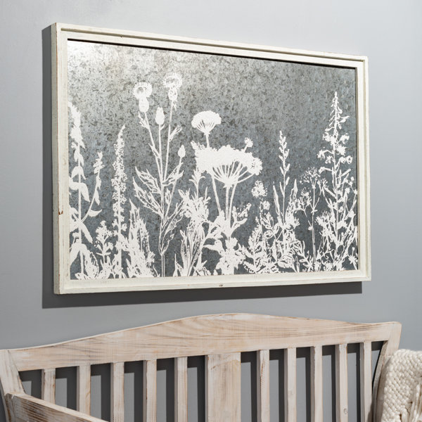 August Grove® Tuileries Herb & Flower - Picture Frame Painting ...