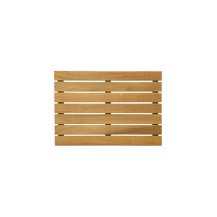 Large Teak Shower Mat | Wayfair