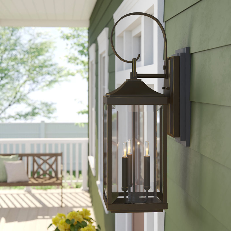 Watertown 3-Light Outdoor Wall Lantern & Reviews | Birch Lane