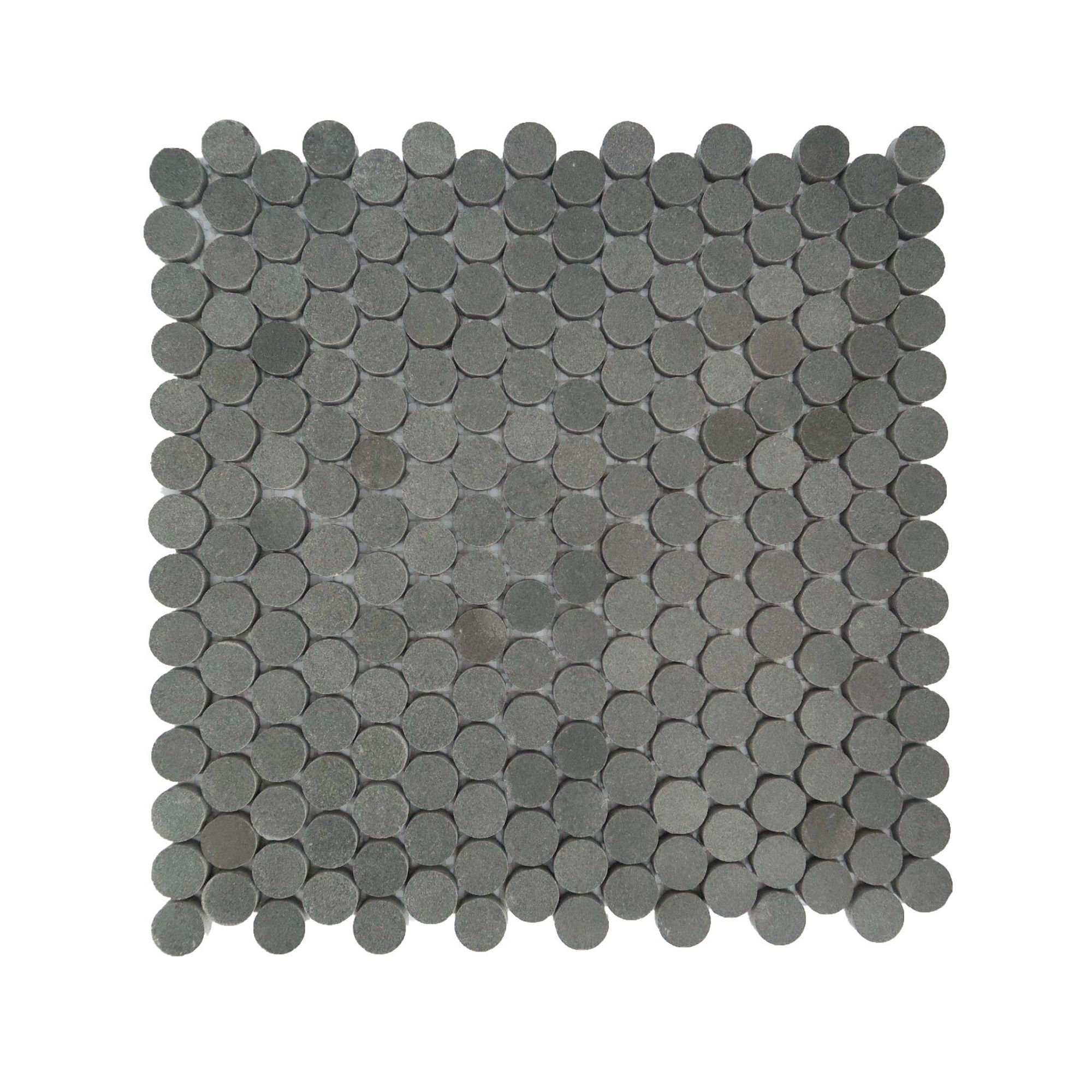 Symple Stuff Holborn 1" x 1" Natural Stone Mosaic Floor Tile | Wayfair