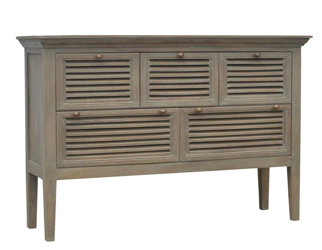 Darby Home Co Criswell 53.8'' Wide 5 Drawer Mango Sideboard | Wayfair