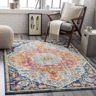 Wayfair | Blue Oriental Area Rugs You'll Love in 2022
