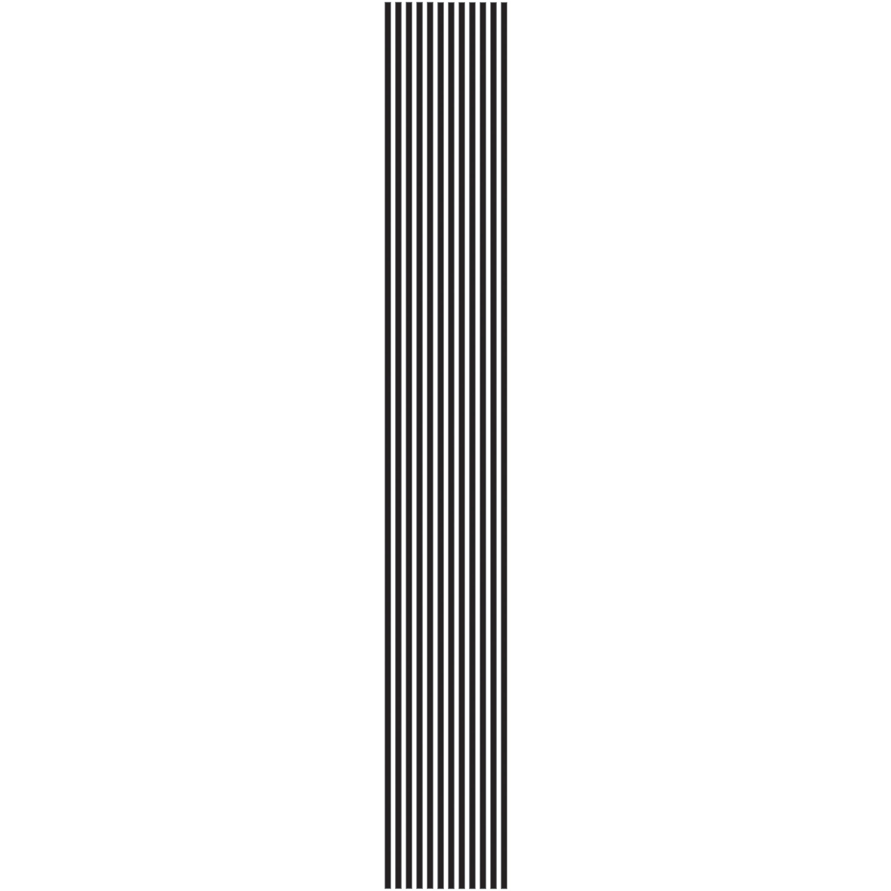 WallPops! Black Caming Lines Stained Glass Set of Two Window Decal ...