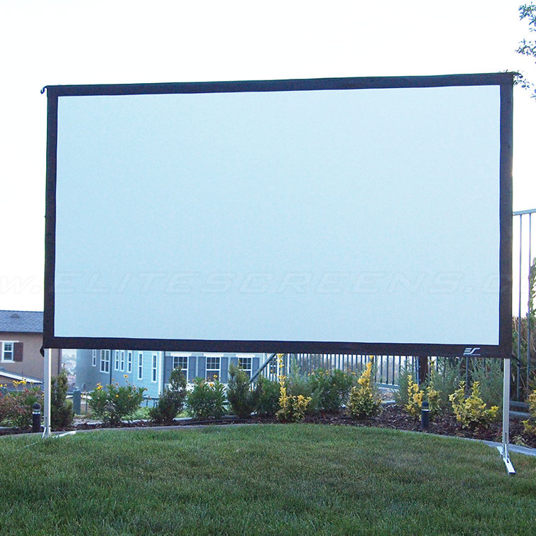 Elite Screens YardMaster2 White 135" diagonal Portable Projection ...
