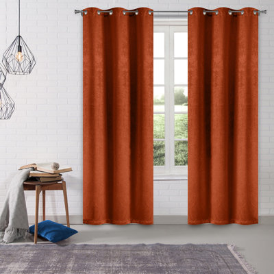 Salmon Colored Curtains | Wayfair
