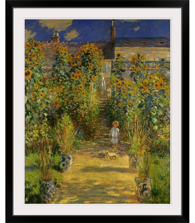 The Twillery Co.® Claude Artist by Claude Monet - Print | Wayfair