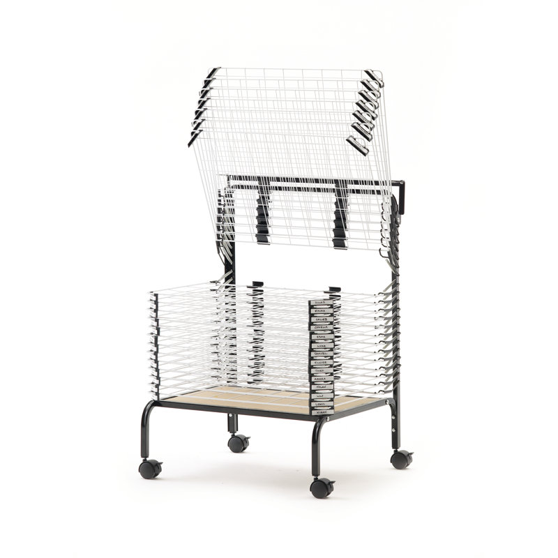 Copernicus Spring Loaded Drying 58.5" H 20 Shelving Unit Drying Rack ...