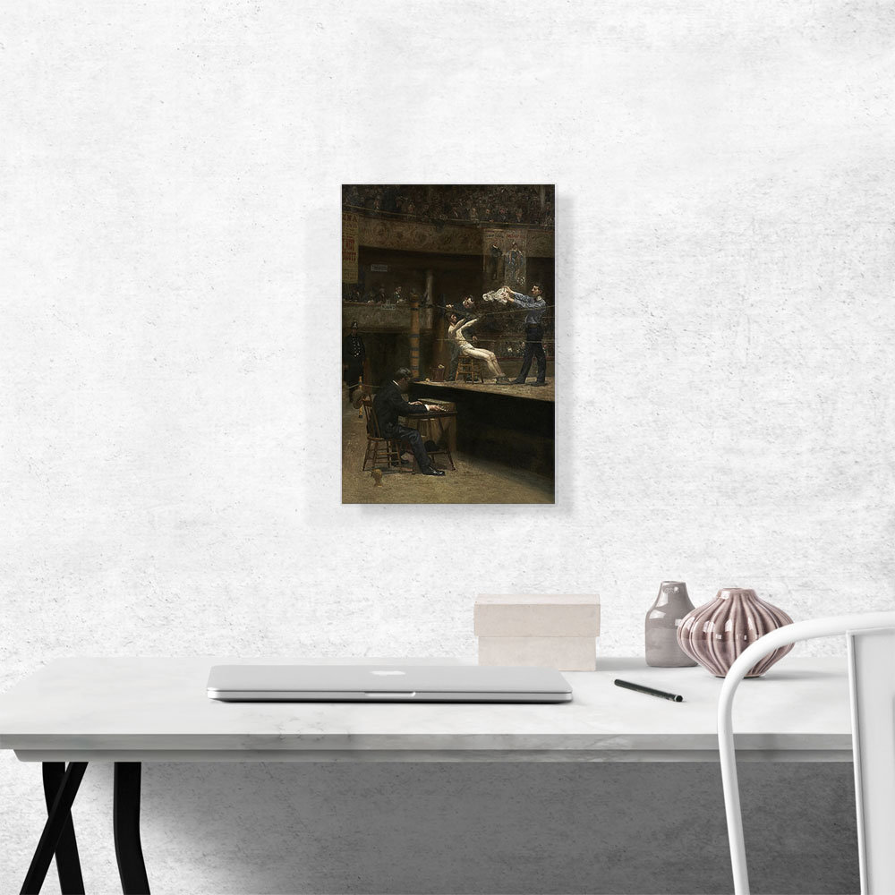 ARTCANVAS Between Rounds 1899 by Thomas Eakins - 2 Piece Wrapped Canvas ...