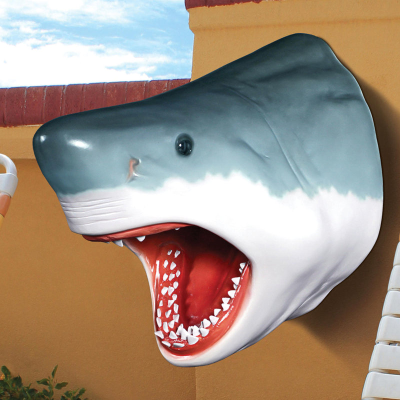 Design Toscano The Great Shark Trophy Wall Décor | Wayfair