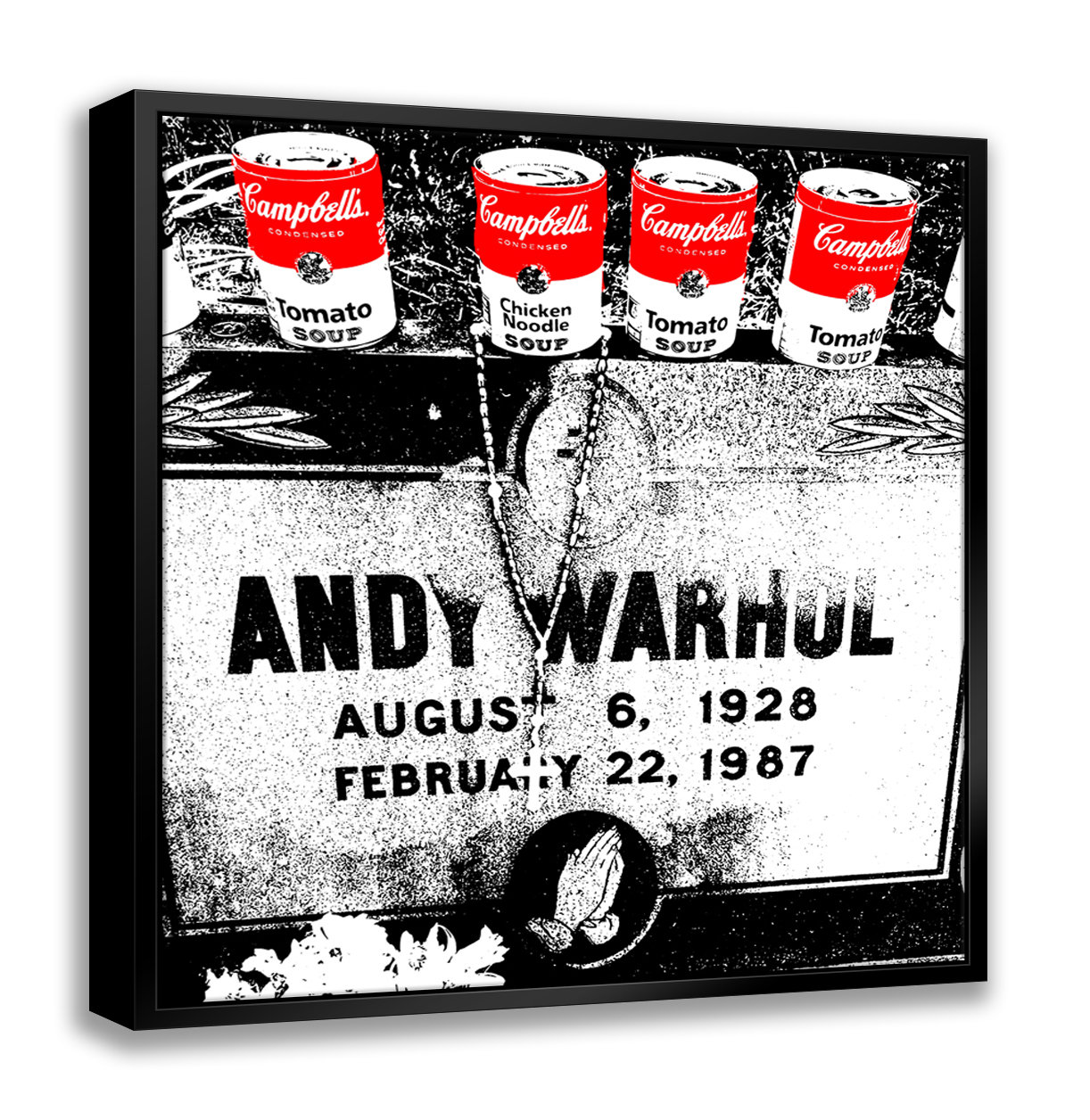 Trinx Figment Pop Art-Giclee on Canvas with Float Frame Vertical | Wayfair