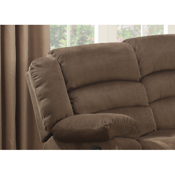 Red Barrel Studio® Kingsview 81'' Upholstered Reclining Sofa & Reviews ...
