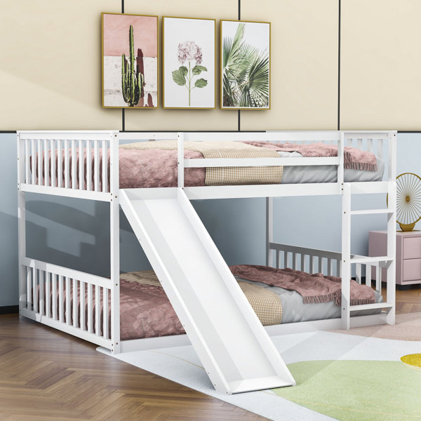 Harriet Bee Farin Full Over Full Standard Bunk Bed by Harriet Bee | Wayfair