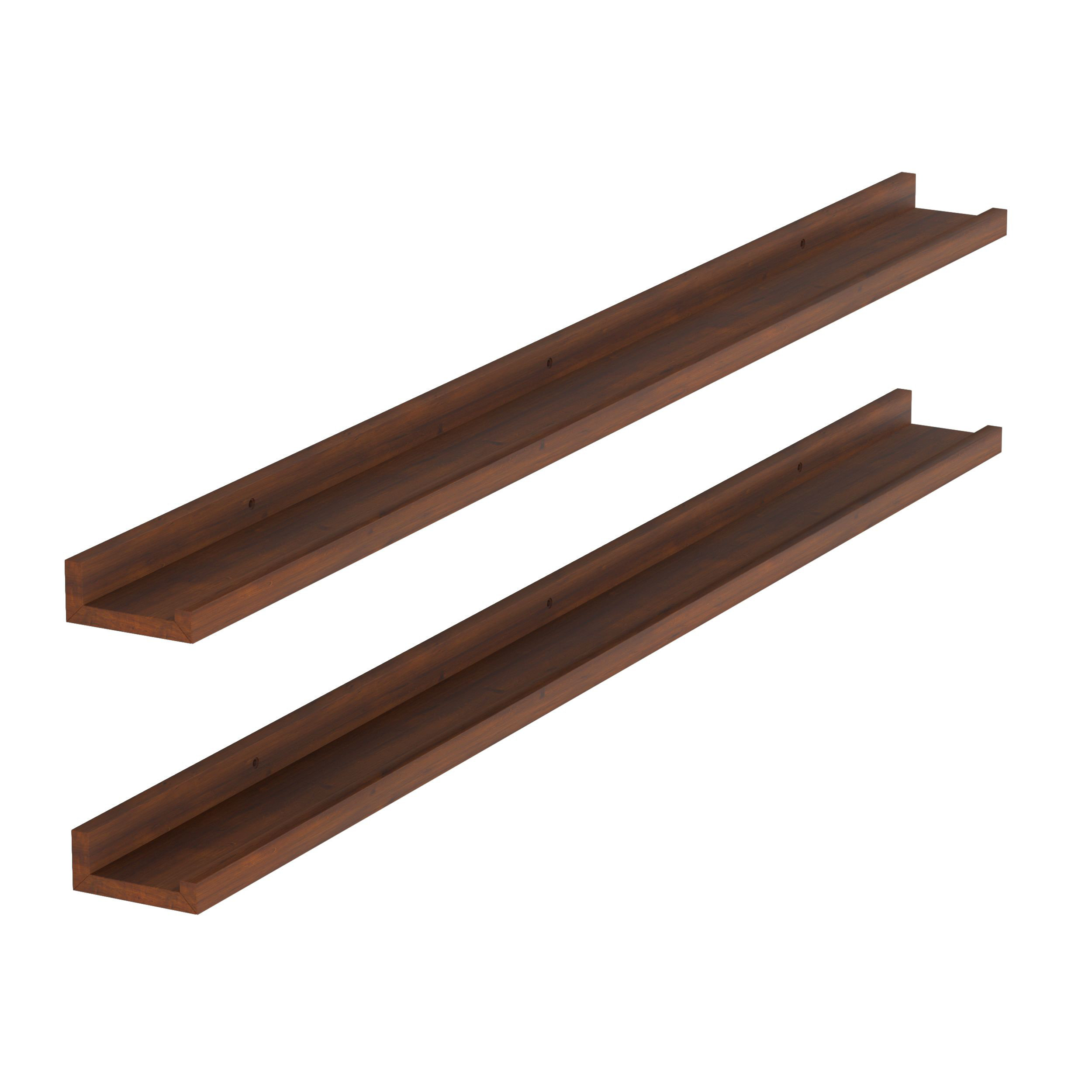 Ebern Designs Herewardus 2 Piece Picture Ledge Wall Shelf & Reviews ...