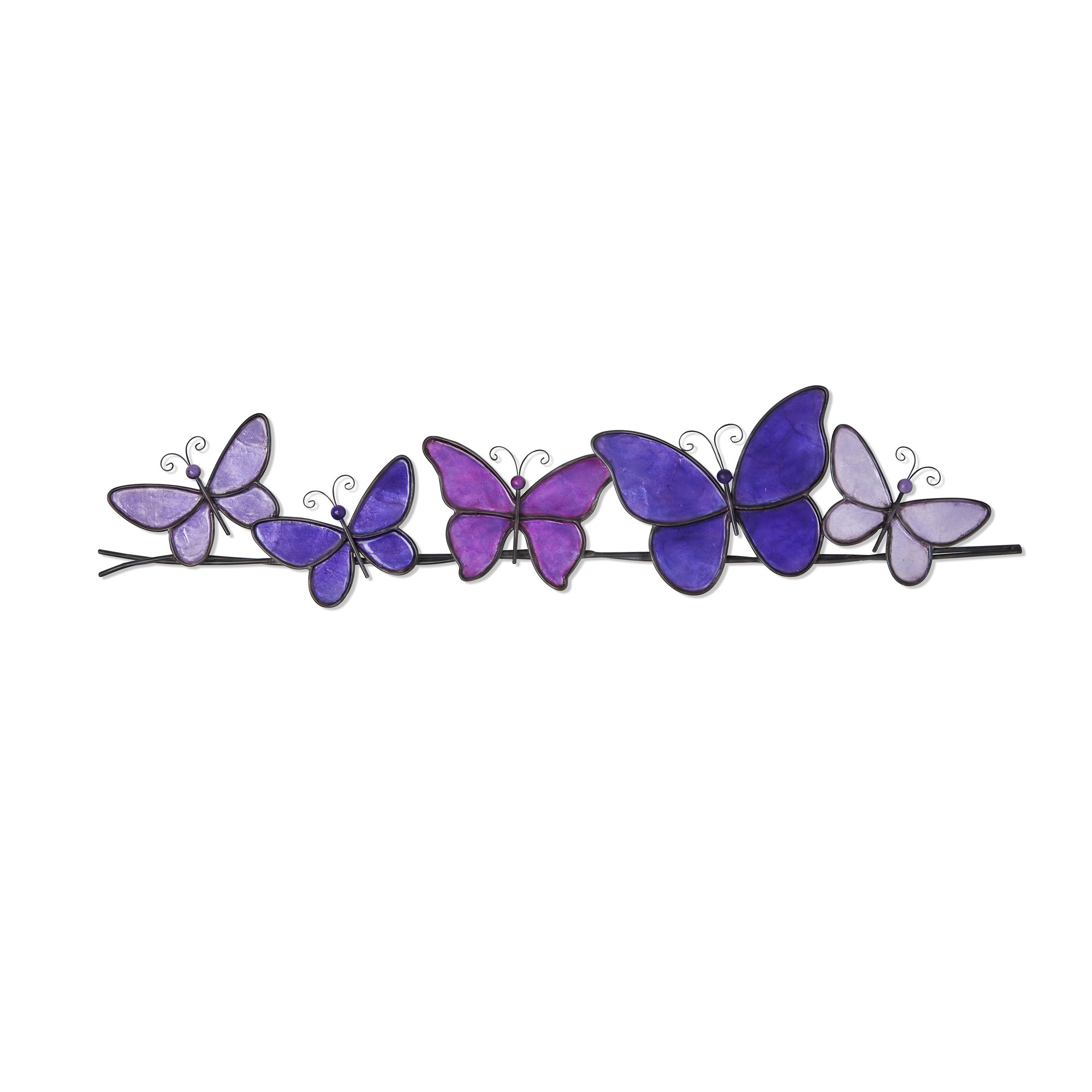 Eangee Home Design Butterflies on a Wire Wall Décor & Reviews | Wayfair