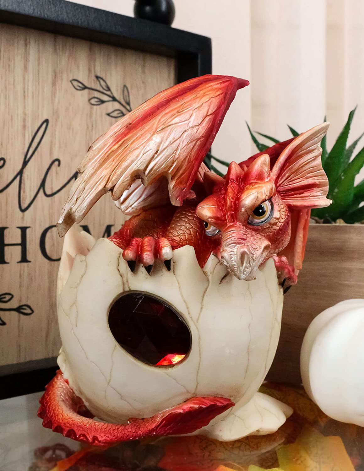 Trinx Ignatz Dragon Egg Statue | Wayfair