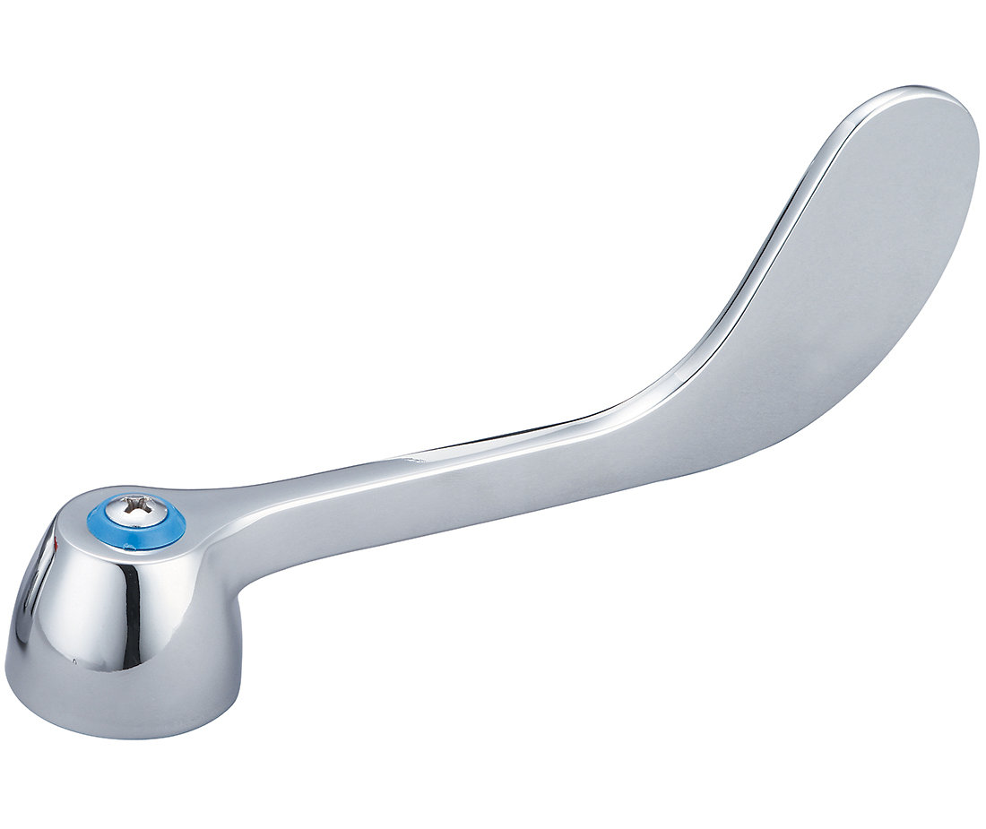 Central Brass Wrist Handle 6" With Index Ring and Screw | Wayfair